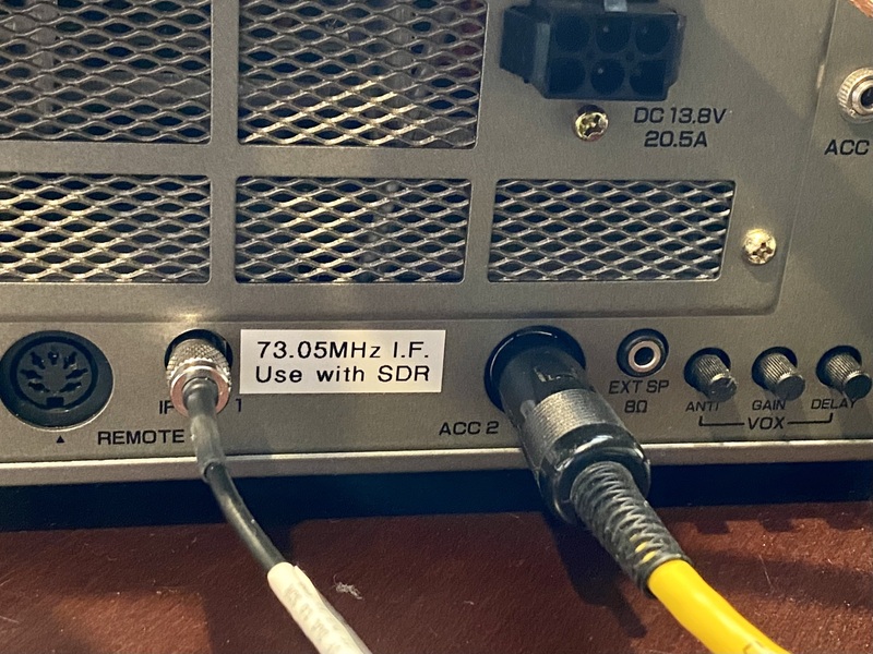Panadapter / Bandscope for my TS-850 HF transceiver)